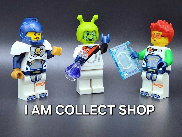 LEGO MINIFIG EXCLU Legostore Q2 Bam 2024 / Space Astronaute Alien Lot ...