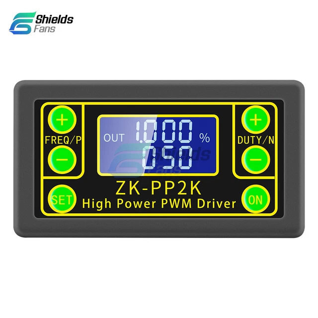 ZK-PP2K PWM MOTOR Speed Controller Regulator Frequency Cycle Adjustable ...