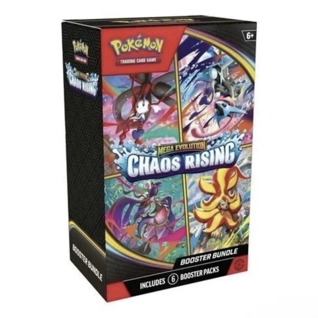 POKÉMON TCG MEGA Evolution Chaos Rising Booster Bundle (New/Sealed) £31 ...