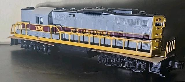 🚂 LOCOMOTIVE GP-9 🚂 WILLIAMS 🚂 ERIE LACKAWANNA 🚂 GP9-210 🚂 Cab #1260 ...