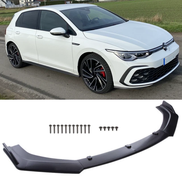 SPOILERSCHWERT FRONTSPOILER FRONTLIPPE Spoiler für VW Golf 8 GTI + GTD ...