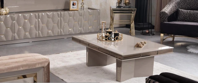 Salon Design Tableaux Meuble Table Luxe Table Dappoint Bois Moderne 1643
