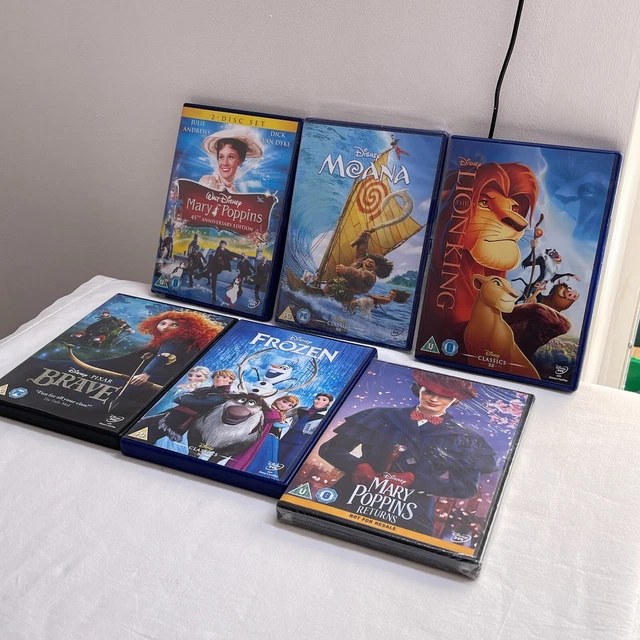 6 X DISNEY Dvd Films Bundle Job Lot £9.99 - PicClick UK
