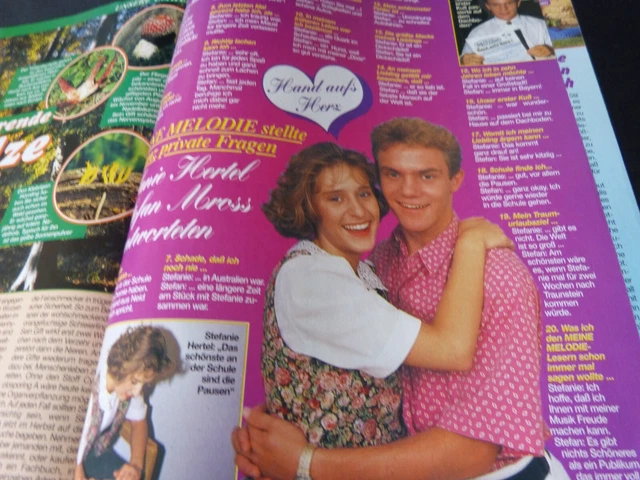 MEINE MELODIE NR. 9/1995 Nicole/Peter Beil/Stefanie Hertel/Angela Wiedl ...