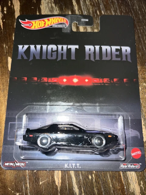 2023 HOT WHEELS Premium Knight Rider K.I.T.T Black Excellent VHTF New ...