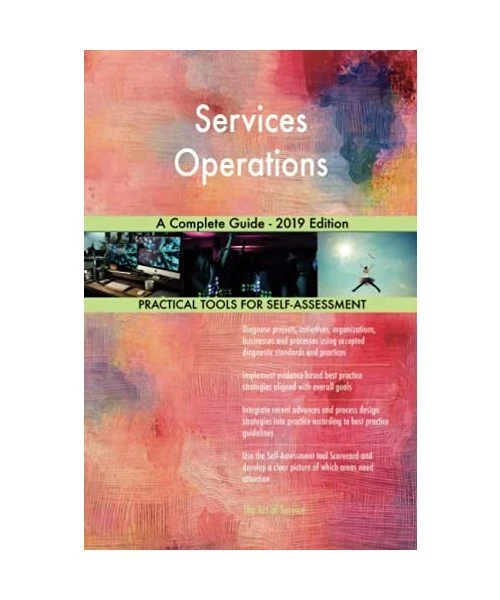 SERVICES OPERATIONS A Complete Guide - 2019 Edition, Gerardus Blokdyk EUR 58,79 - PicClick FR