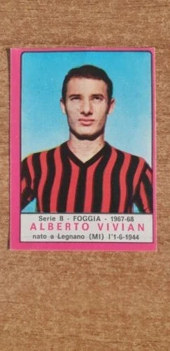 VIVIAN ALBERTO CALCIATORI panini 1967 68 rara EUR 23,00 - PicClick IT