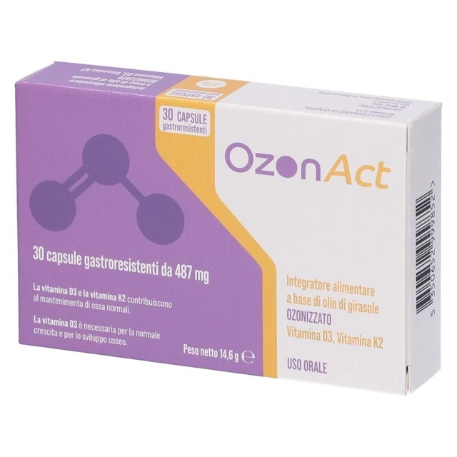 GS PHARMA OZONACT 30 capsule - Integratore per il benessere delle ossa ...