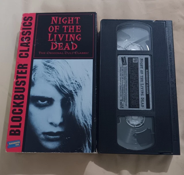 NIGHT OF THE Living Dead (VHS, 1993, Blockbuster) Judith O’Dea, Duane ...