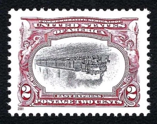 2001 2C PAN-AMERICAN Center Invert Empire State Fast Express Train ...