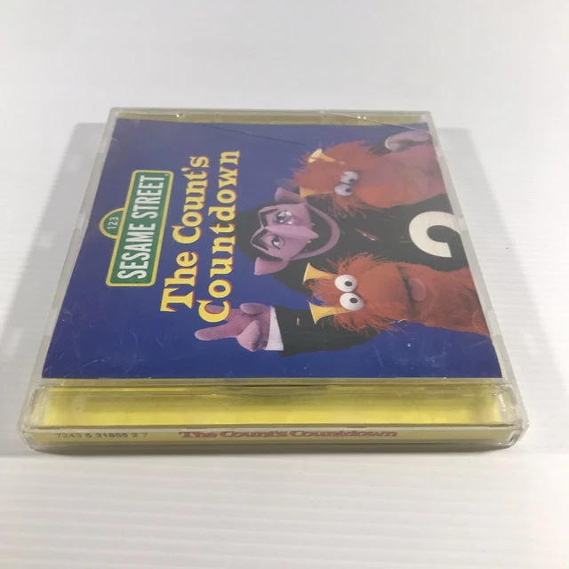 SESAME STREET THE Count's Countdown CD Album 15 Tracks ABC For Kids $15 ...