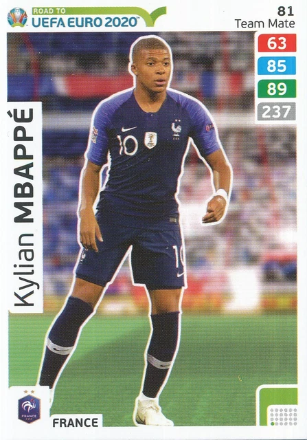 001 KYLIAN MBAPE # Invincible Cards Card Adrenalyn Road To Euro 2020 ...
