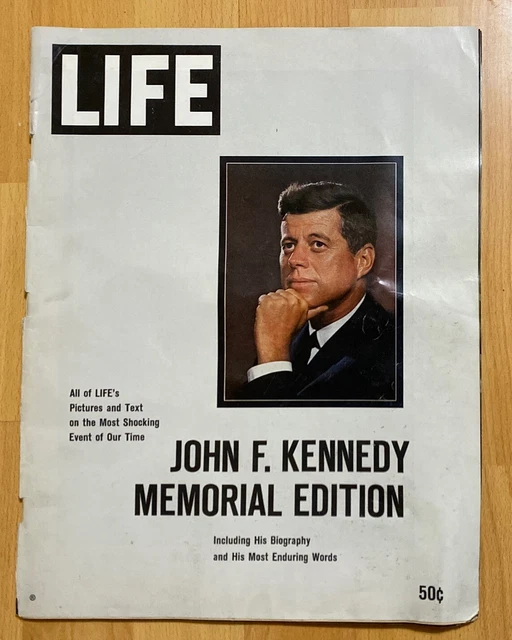LIFE MAGAZINE JFK Kennedy Assassination Zabruder Photos Nov. 29 1963 £ ...