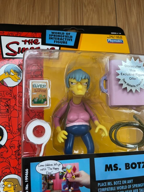 NUEVA EN CAJA Figura De Acción Playmates Interactive The Simpsons Serie ...