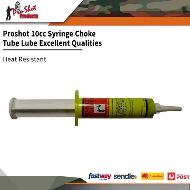 PROSHOT 10CC SYRINGE TUBE TUBE LUBE Excellent Qualities Heat Resistant ...