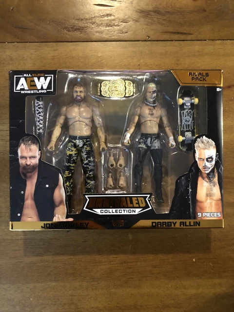 FIGURINE AEW JON Moxley & Darby Allin Unrivaled Rivals Pack de 2 All Elite Wrestling EUR 45,00 ...