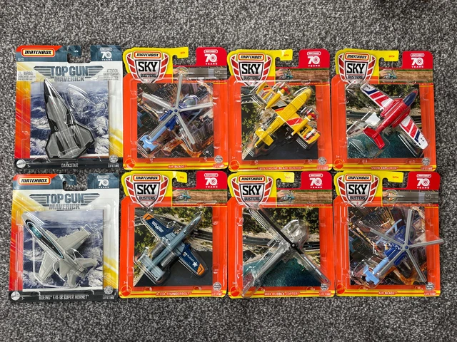 MATCHBOX SKY BUSTER Top Gun Maverick F-14 Tomcat 1:64 Jet Aircraft ...