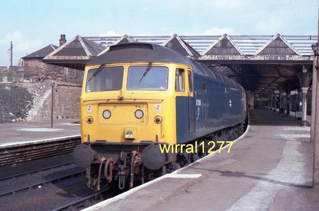 ORIGINAL RAILWAY PHOTOGRAPHIC negative Class 47 47106 at Dundee £3.75 ...