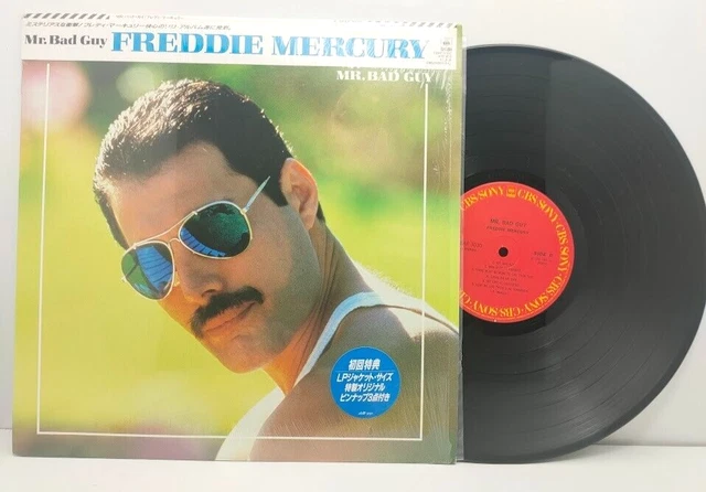 FREDDIE MERCURY MR. Bad Guy Cbs/Sony 28Ap 3030 Japan Cap Obi Shrink ...
