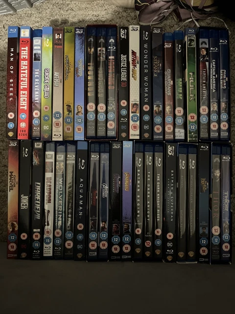 DC MARVEL UNIVERSE MCU Blu Ray Bundle x40 certains scellés EUR 6,41 ...