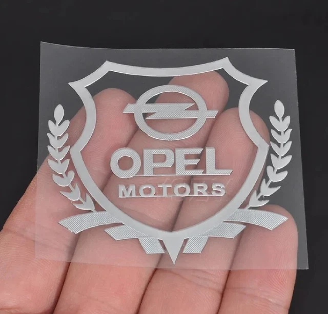 FÜR OPEL LOGO Metall Aufkleber Metall Emblem für innen und Aussen ...