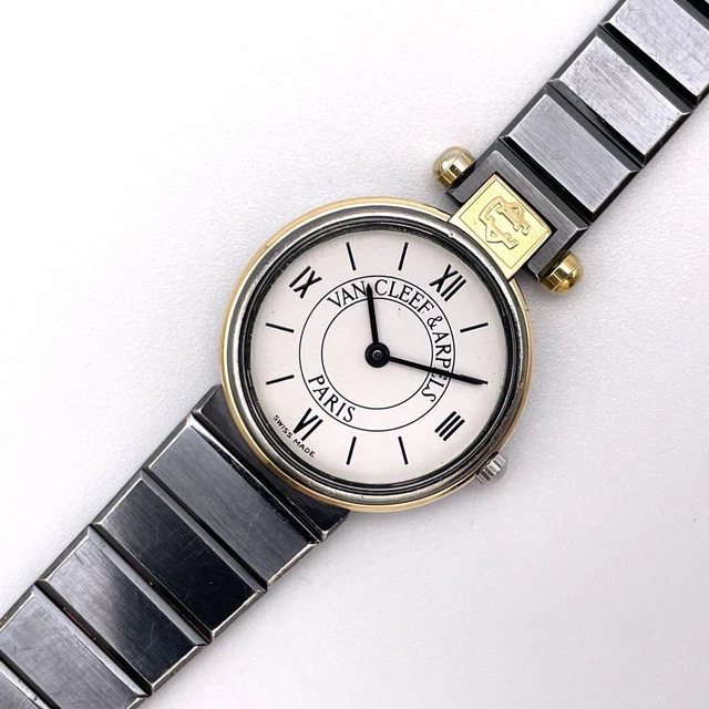 OROLOGIO VAN CLEEF & Arpels La Collection Analogico Quarzo 24mm Donna ... OROLOGIO VAN CLEEF & Arpels La Collection Analogico Quarzo 24mm Donna ...