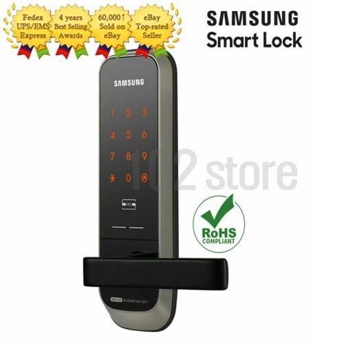 SAMSUNG ZIGBANG SHP-H20 Smart Digital Door Lock 2 WAY Key tag -Express ...