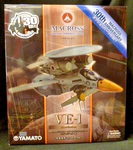 FIGURINE YAMATO MACROSS VE-1 Elint Seeker 30e anniversaire 1/60 avec ...