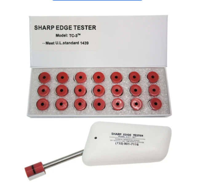 UL SHARP EDGE tester SET-50, electrical metal edge tester TC-3 test ...