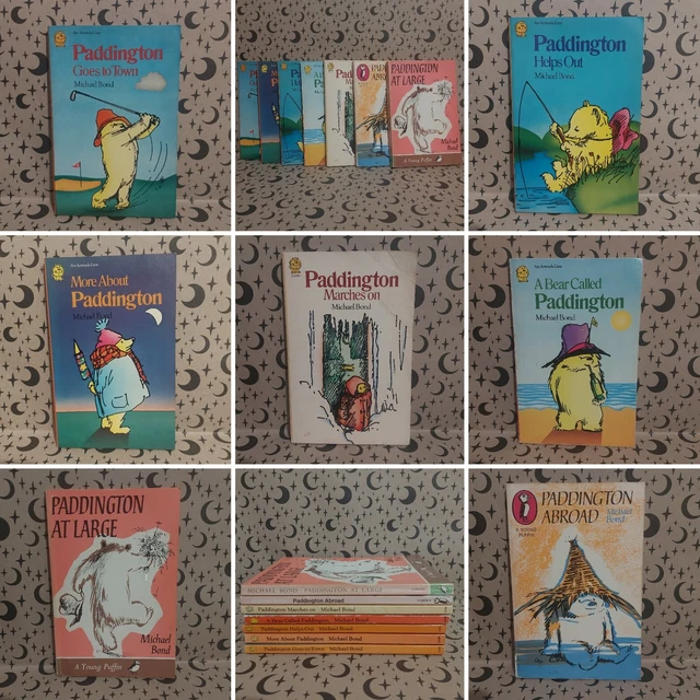 7 PADDINGTON BEAR 1970s Armada Lion and Young Puffin Books. Book. PB ...