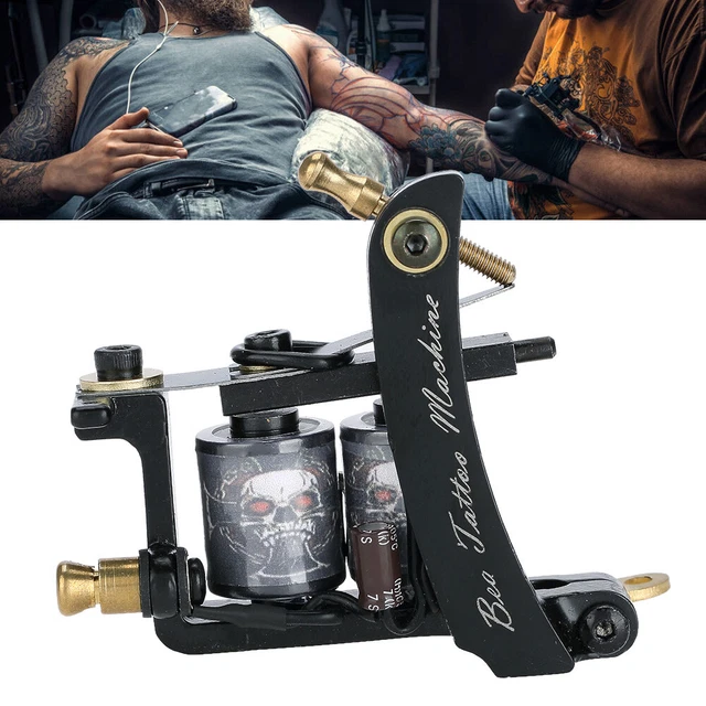 PROFESSIONAL TATTOO COIL Machine Gun Rotary Shader Liner Wrap Coils £14 ...