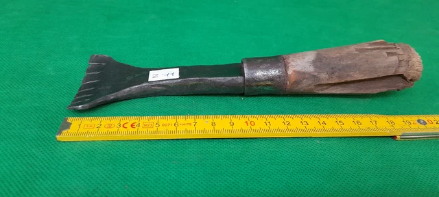 OUTIL ANCIEN - GRADINE DE SCULPTEUR tailleur de pierres EUR 18,00 ...