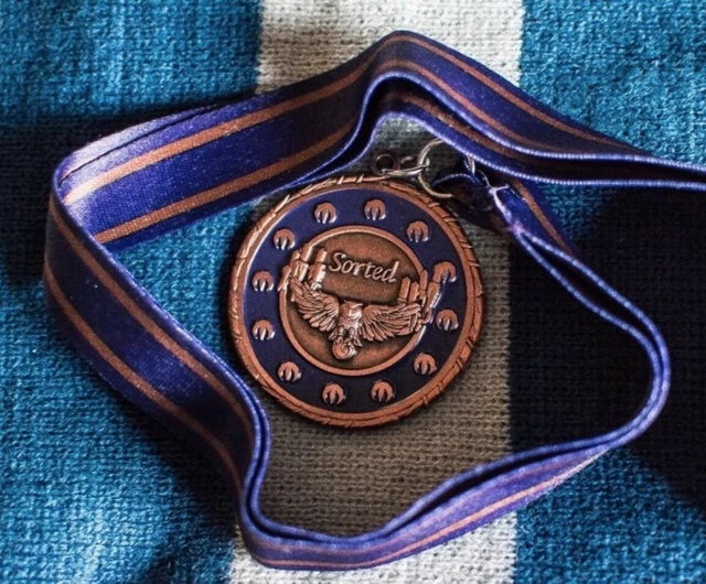 HARRY POTTER GEEK Gear Ravenclaw House Sorted Medal £9.95 - PicClick UK