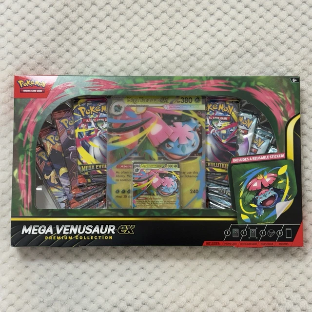 POKEMON TCG: MEGA Evolution Phantasmal Flames Mega Venusaur Premium ...