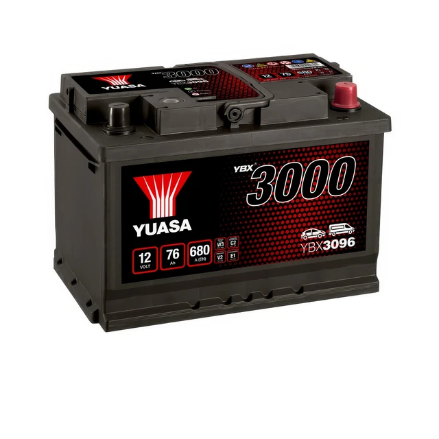 YUASA CAR BATTERY 12V 76Ah 680A B3 T1 Starter SMF Fits Alfa 159 2.0 ...