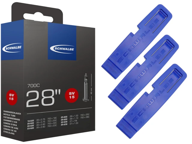 1X CHAMBRE À air Schwalbe 22-622 (28x7/8) 700x22C Sv 40mm Presta + EUR ...