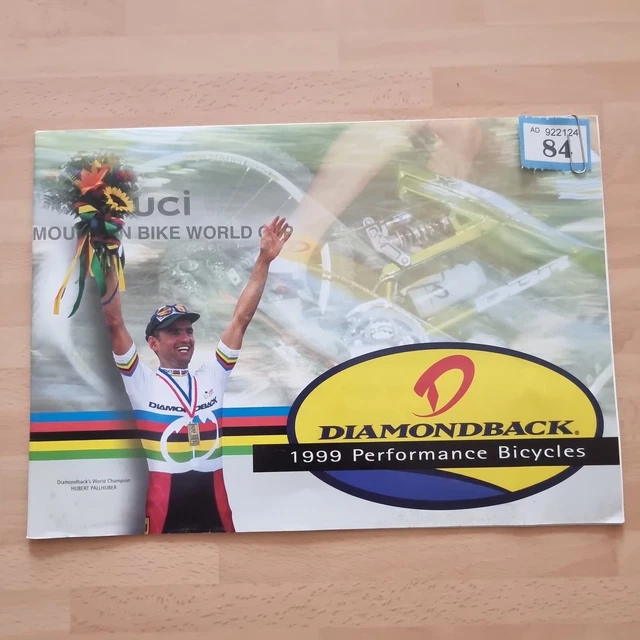 1999 DIAMONDBACK UCI World Original Factory DealerDisplay Catalogue ...