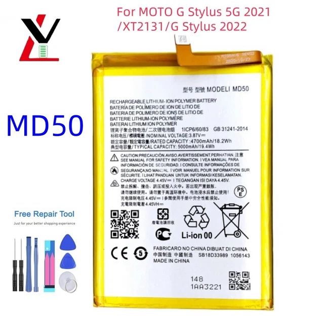 NEW FOR MOTOROLA Moto G Stylus 5G XT2131 XT2131-1 Replacement MD50 ...