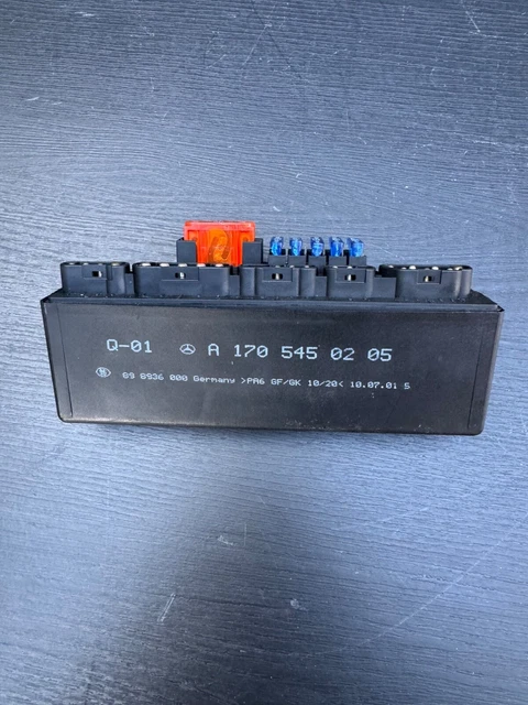 MERCEDES SLK R170 K40 Engine Management Relay A1705450205..200K & 230K ...