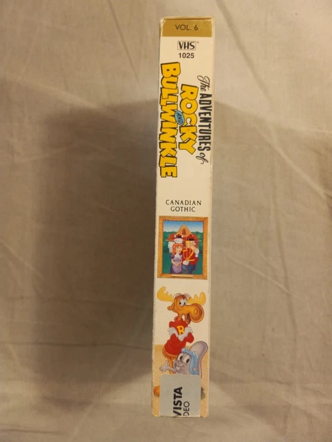 THE ADVENTURES OF Rocky Bullwinkle - Vol. 6: Canadian Gothic (VHS, 1991 ...