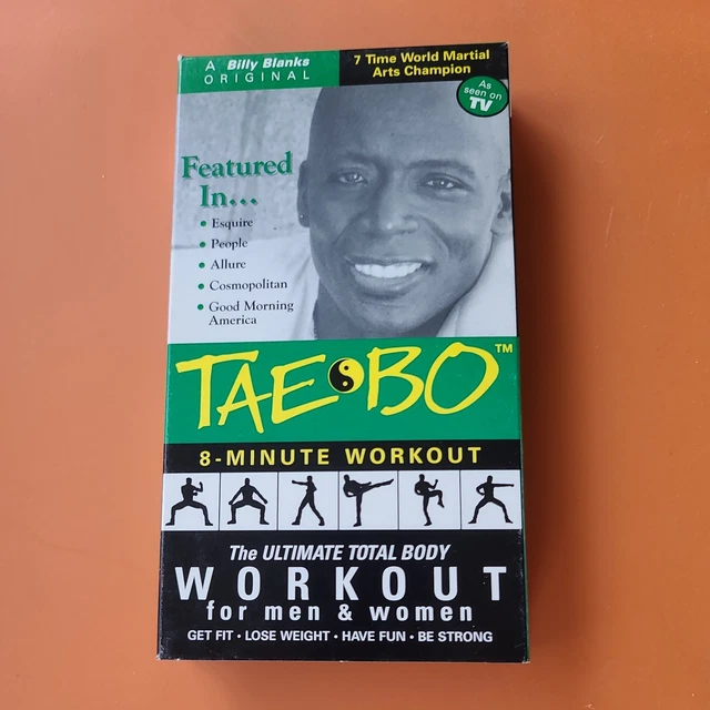 TAE BO BASIC VHS Tape Billy Blanks Ultimate Total Body Exercise 1998 £6 ...