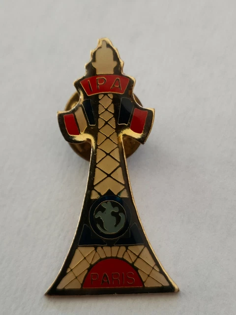 PIN'S IPA PARIS (Tour Eiffel & drapeaux français) EUR 2,00 - PicClick FR