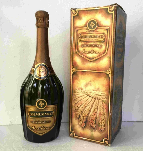 COFFRET CHAMPAGNE MUMM CUVÉE René LALOU 1979, un très grand millésime ...