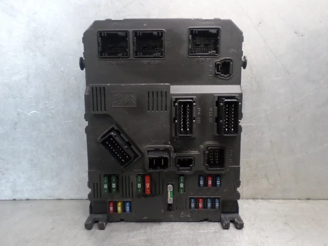 PEUGEOT CITROEN BCM Body Control Module Dash Fuse Box 9646777380 Bsi ...