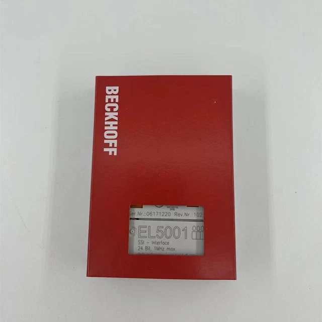 NEW BECKHOFF EL5001 EtherCAT Terminal, 1-channel encoder interface, SSI ...