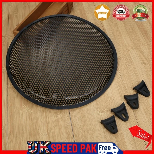1PC METAL MESH Replacement Grill Mesh Black for Car Subwoofers and ...