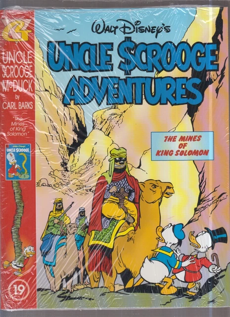 WALT DISNEY UNCLE Scrooge Adventures 19 + Card OVP Originally welded (0 ...