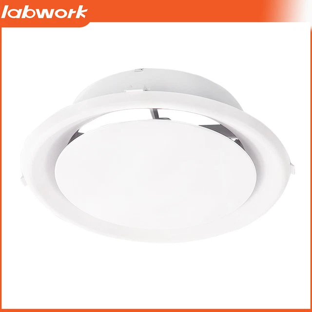 ABS ROUND CEILING Diffuser Cone Diffuser 6" 8" 10"12" Outlet Vent ...