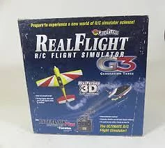 GREAT PLANES REALFLIGHT G3 Flight Simulator Software With Transmitter ...