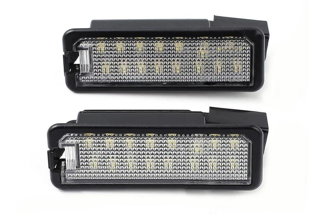 VW CRAFTER NUMBER Plate Lights Set LED White Ultra Bright With Canbus ...